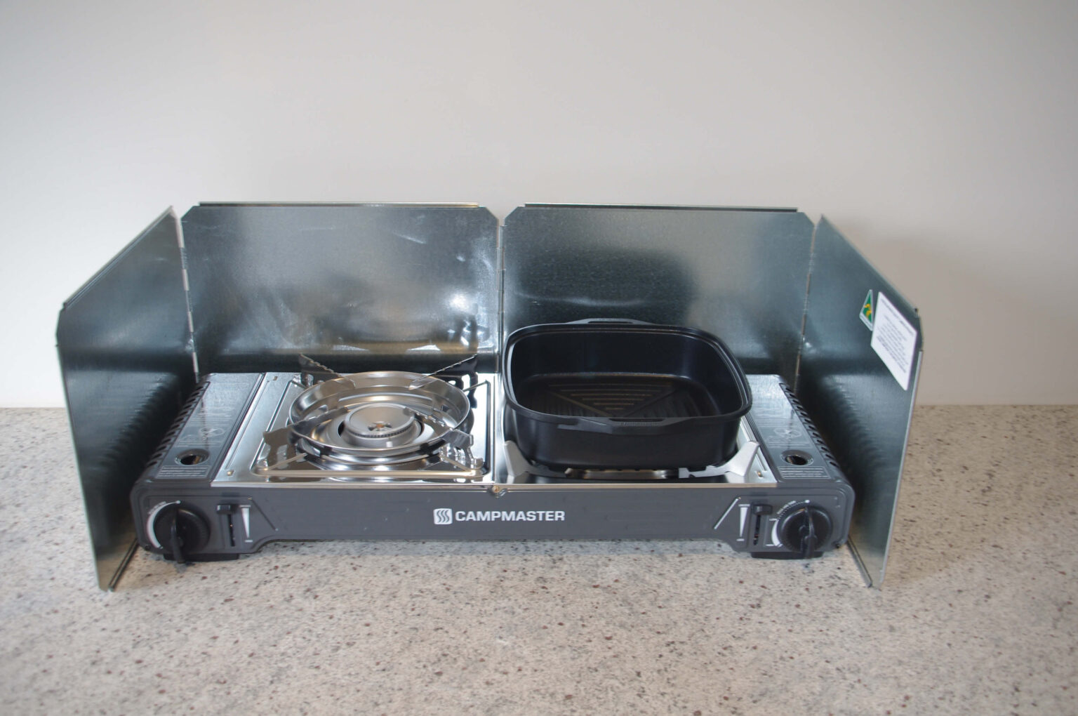 4 Panel Camp Cooker Wind Guard | Aussie Campers